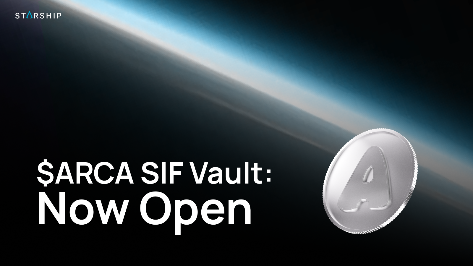 $ARCA SIF Vault Is Now Open