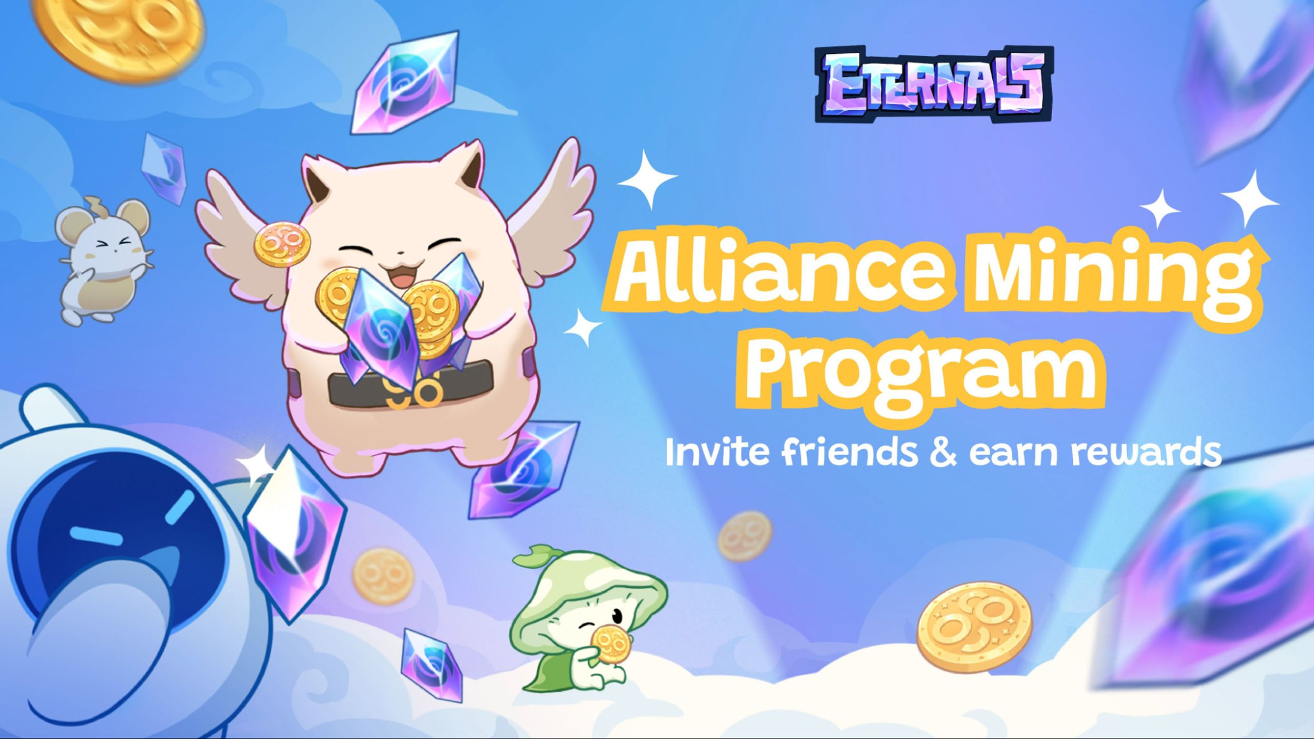 Hướng dẫn tham gia Alliance Mining trên Eternals