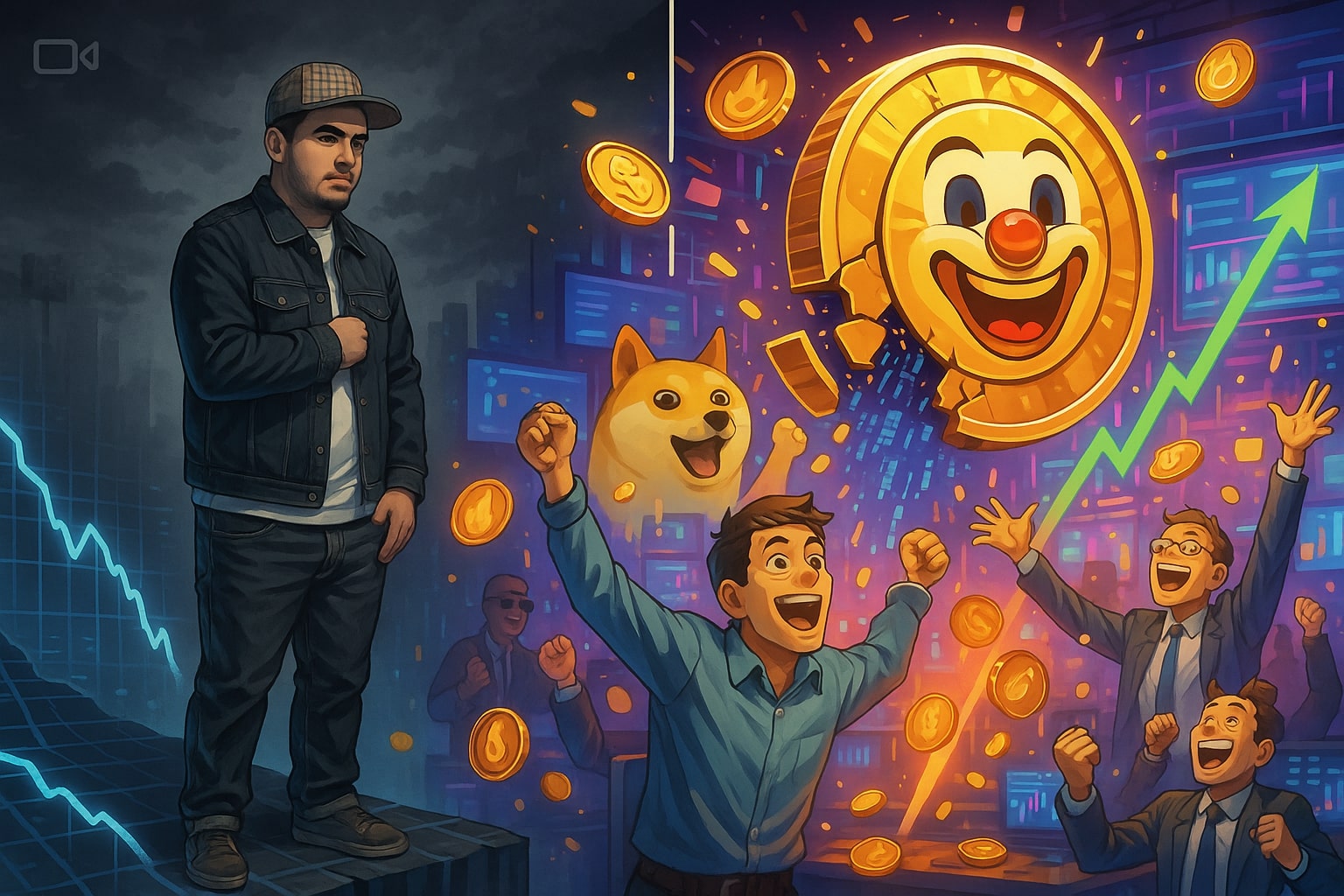 Từ biểu tượng cộng đồng đến công cụ đầu cơ: Thị trường meme coin đang ...