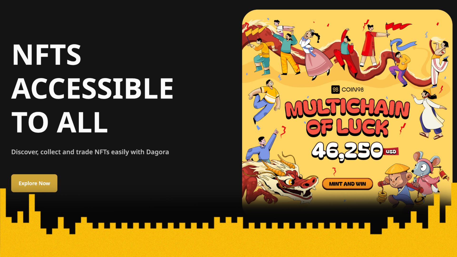 Hướng dẫn chi tiết sử dụng Dagora NFT Marketplace